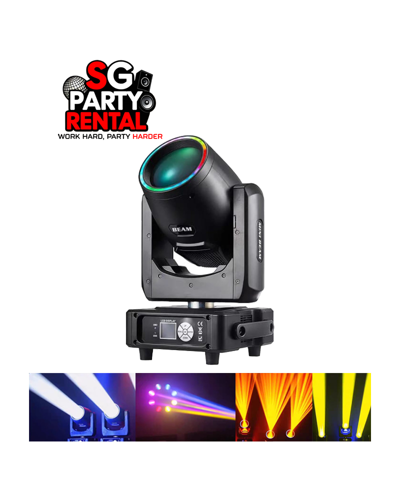 230W Moving Head Beam Light Rental Singapore - SGPartyRental