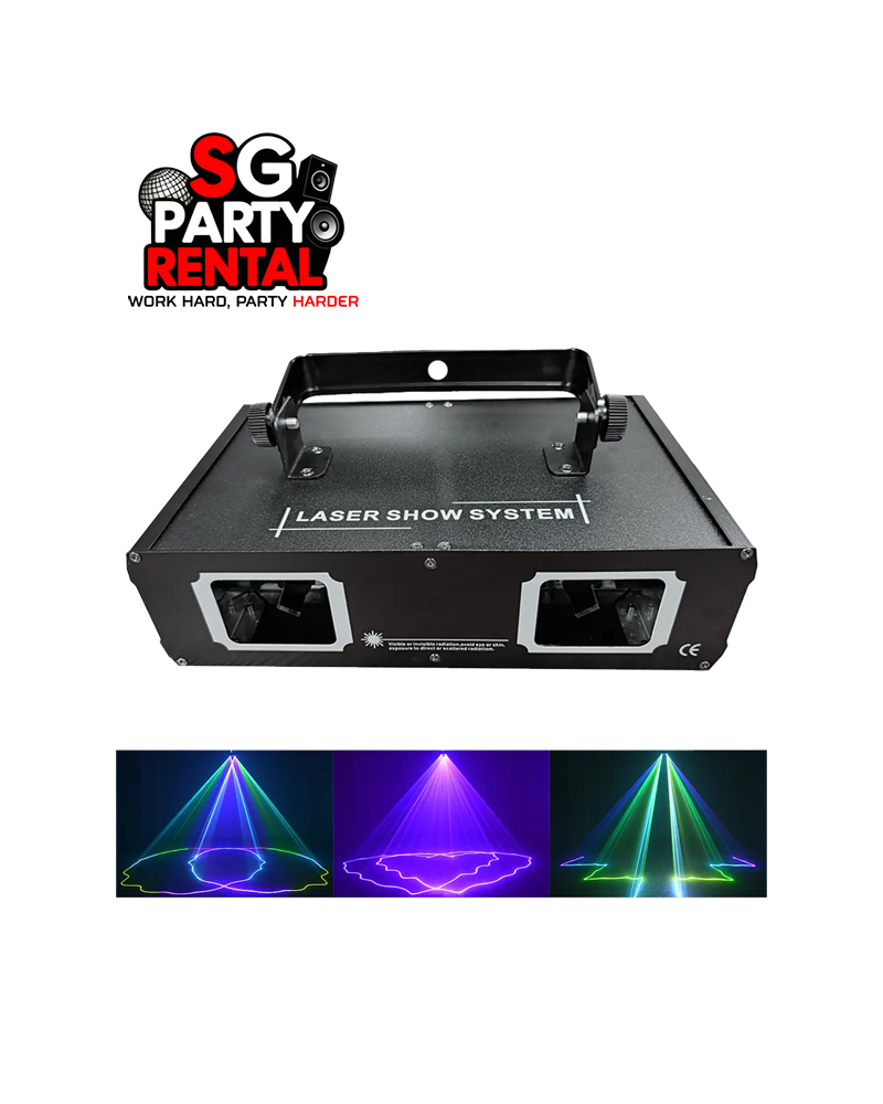 RGB Laser Projector Rental Singapore - SGPartyRental